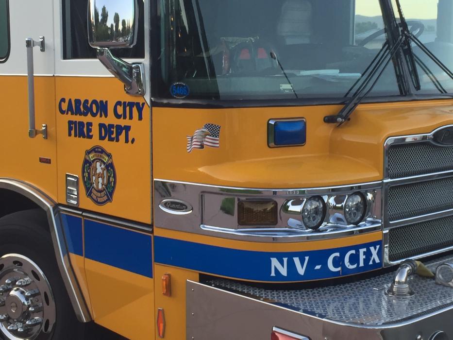 Carson City firefighters knock down small brush fire off Oak Ridge ...