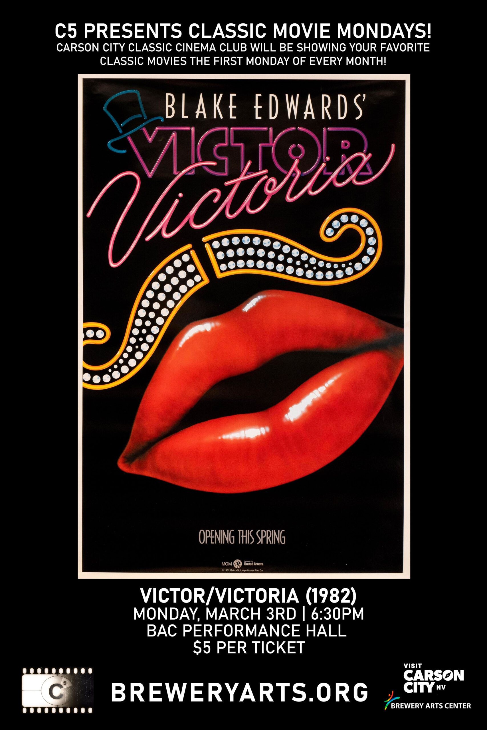 C5 Presents Classic Movie Mondays: Victor/Victoria (1982) - Carson Now