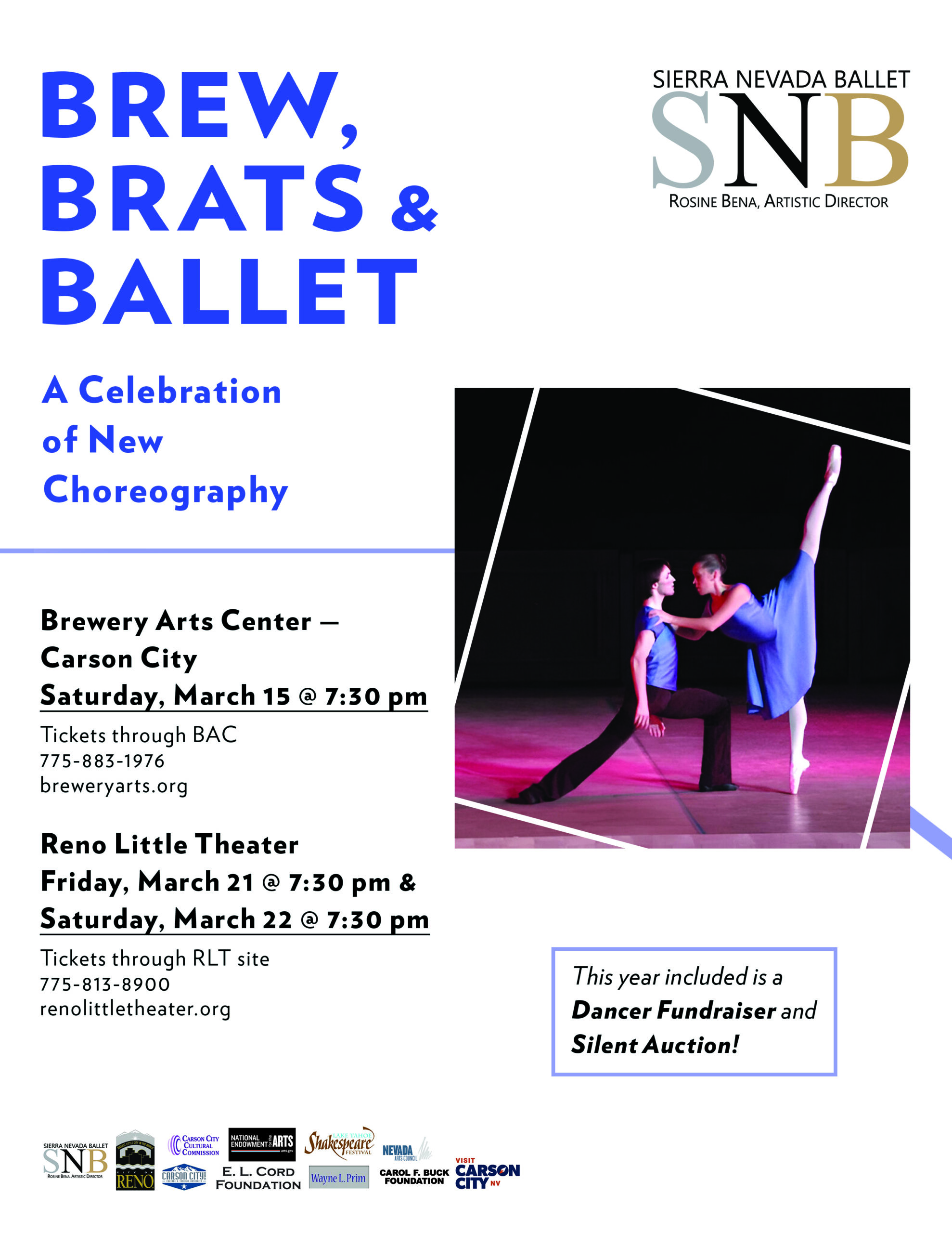 Sierra Nevada Ballet Presents Brew, Brats, & Ballet - Carson Now