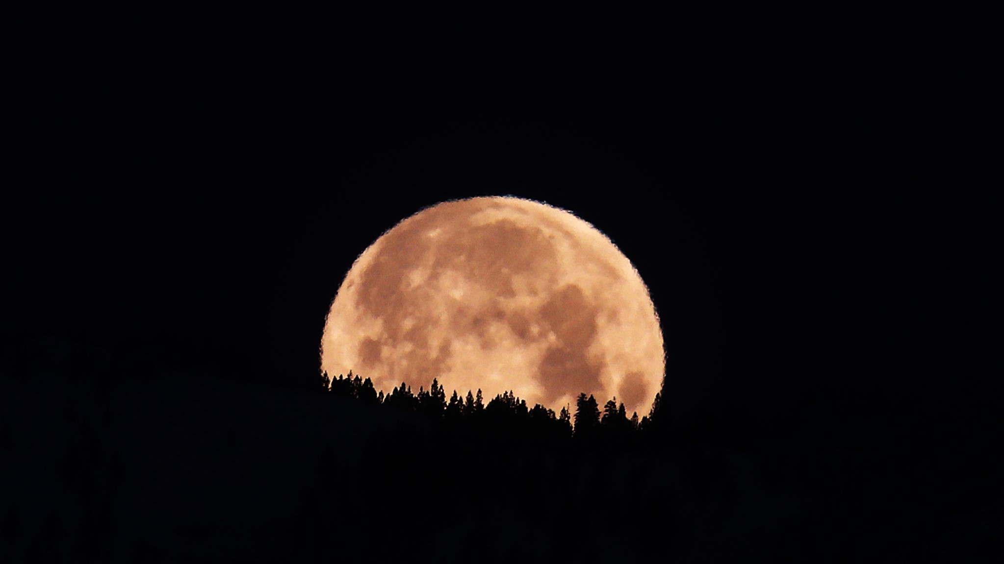 Photos: Moon over Carson City - Carson Now
