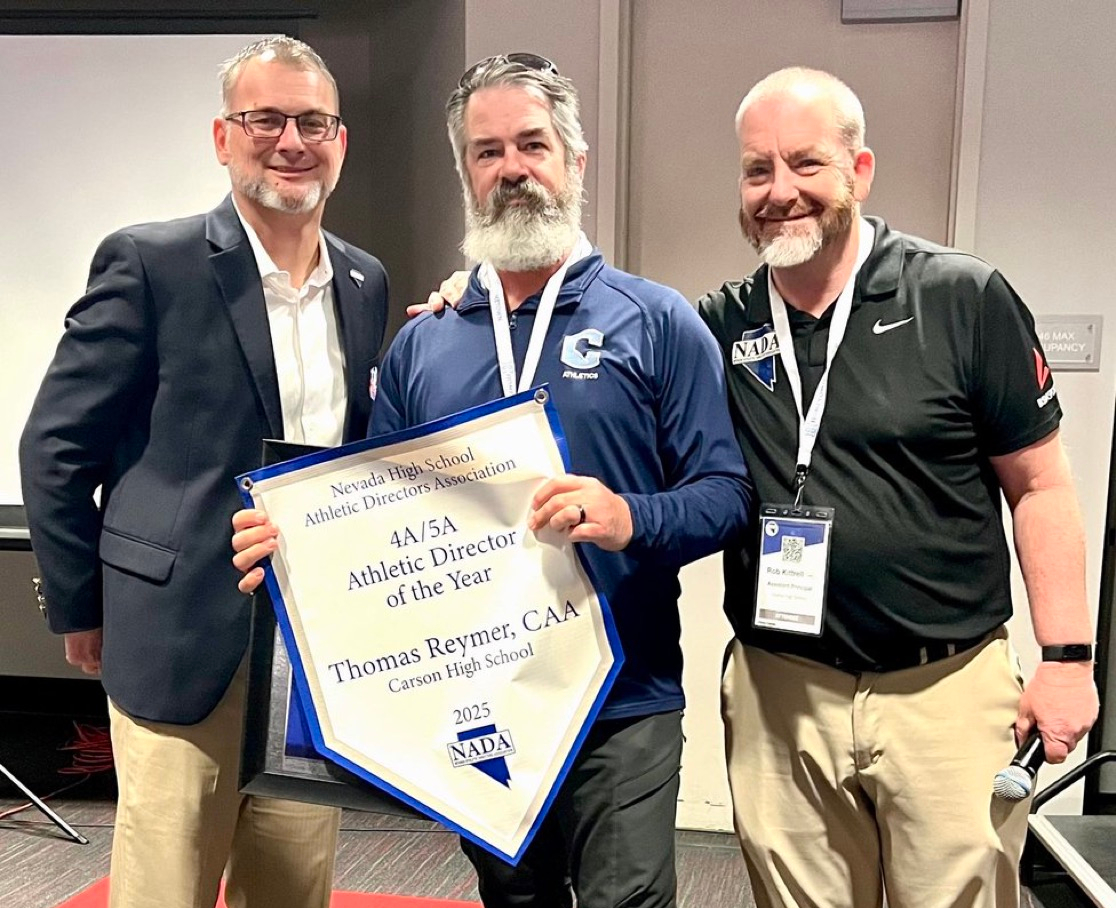 Carson High’s Thomas Reymer scores Nevada Athletic Director of the Year ...