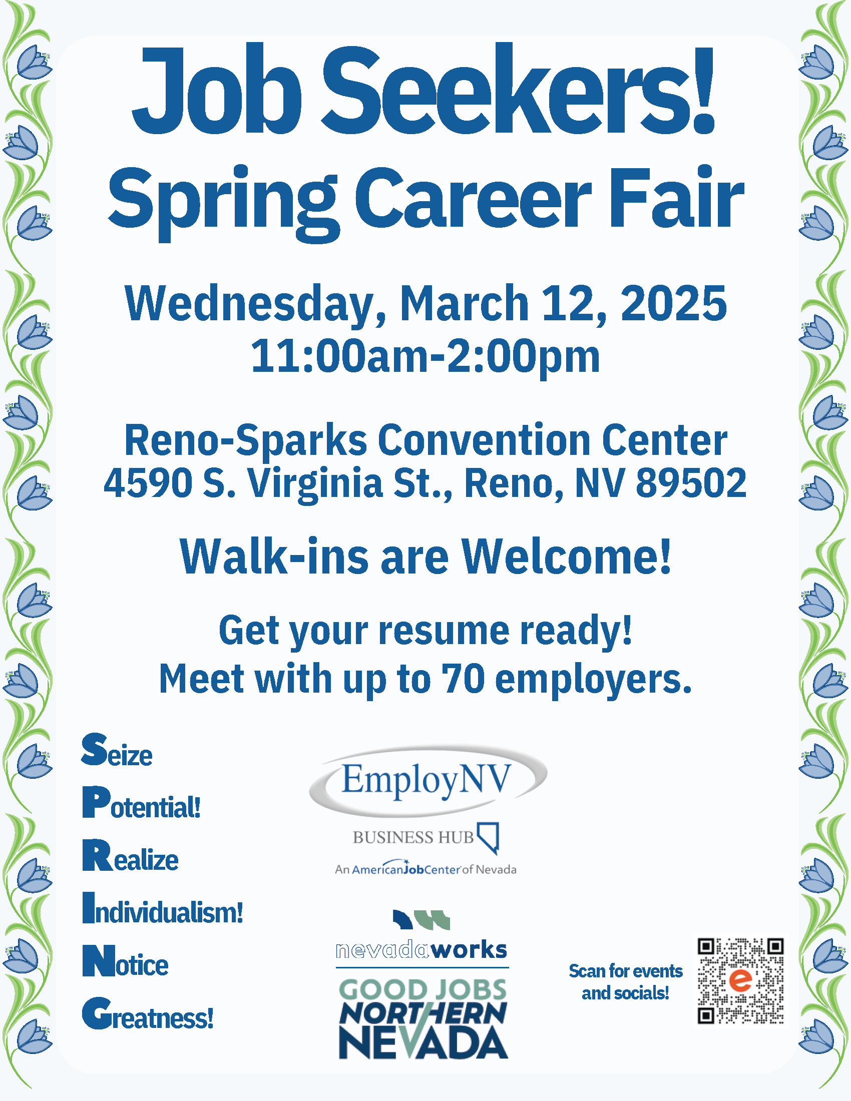 Spring Career Fair at Reno Sparks Convention Center - Carson Now