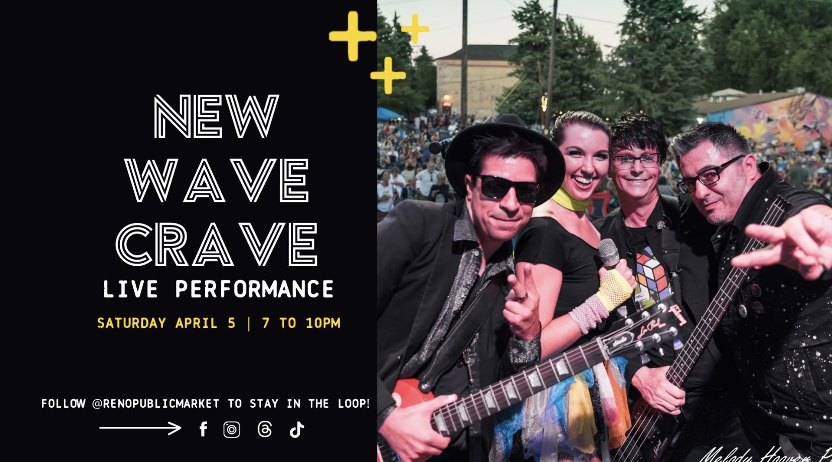 New Wave Crave LIVE at Reno Public Market - Carson Now