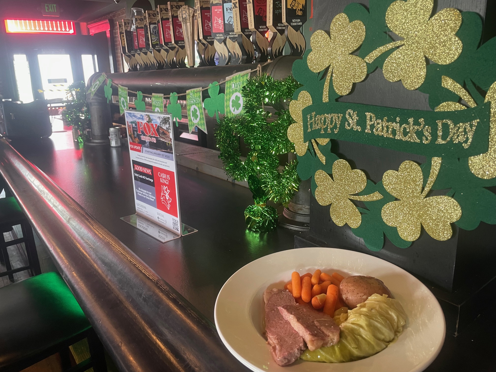 Top of the day Carson City: Fox Brewery and Pub goes all out for St ...