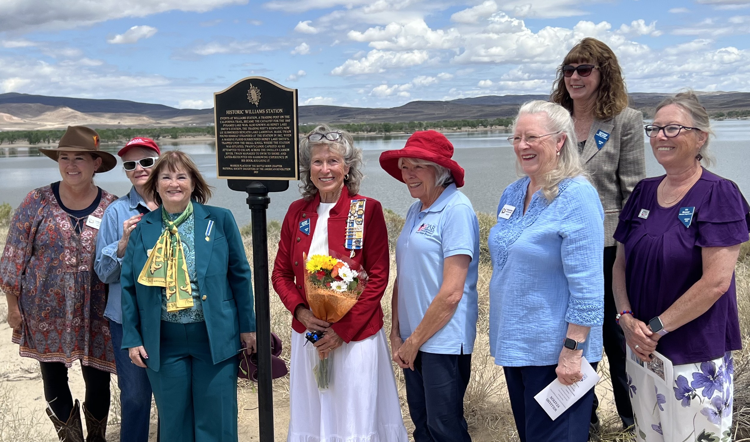 Carson City Daughters of the American Revolution install Plaque at Lake ...