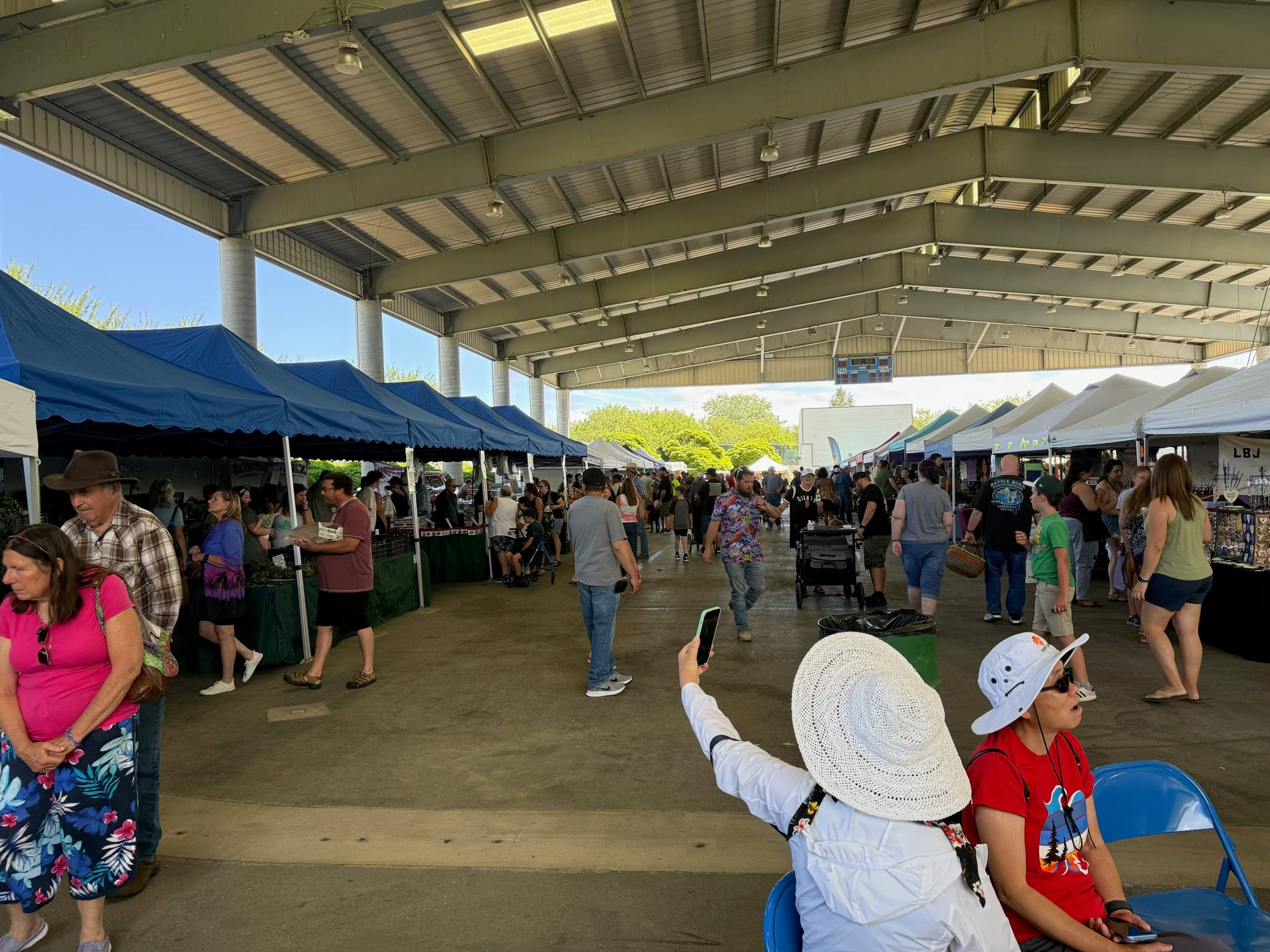 Photos: Carson City Farmers Market opens 2025 season - Carson Now