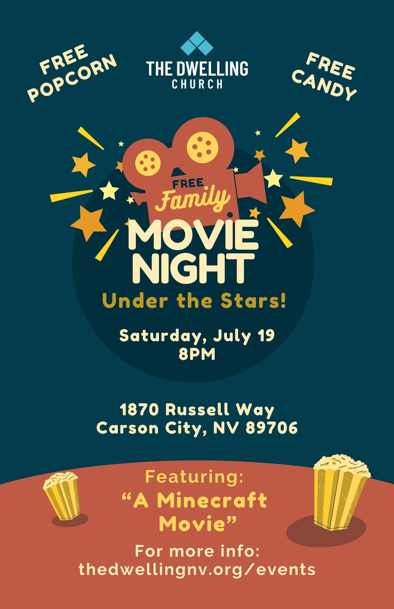 Movie Night Under The Stars - Carson Now