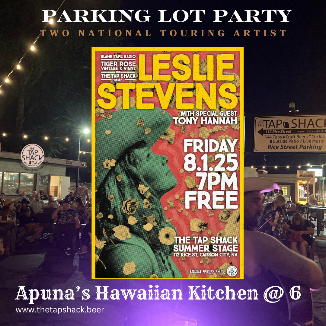 The Tap Shack Summer Stage: Leslie Steven’s Lights Up Carson City ...