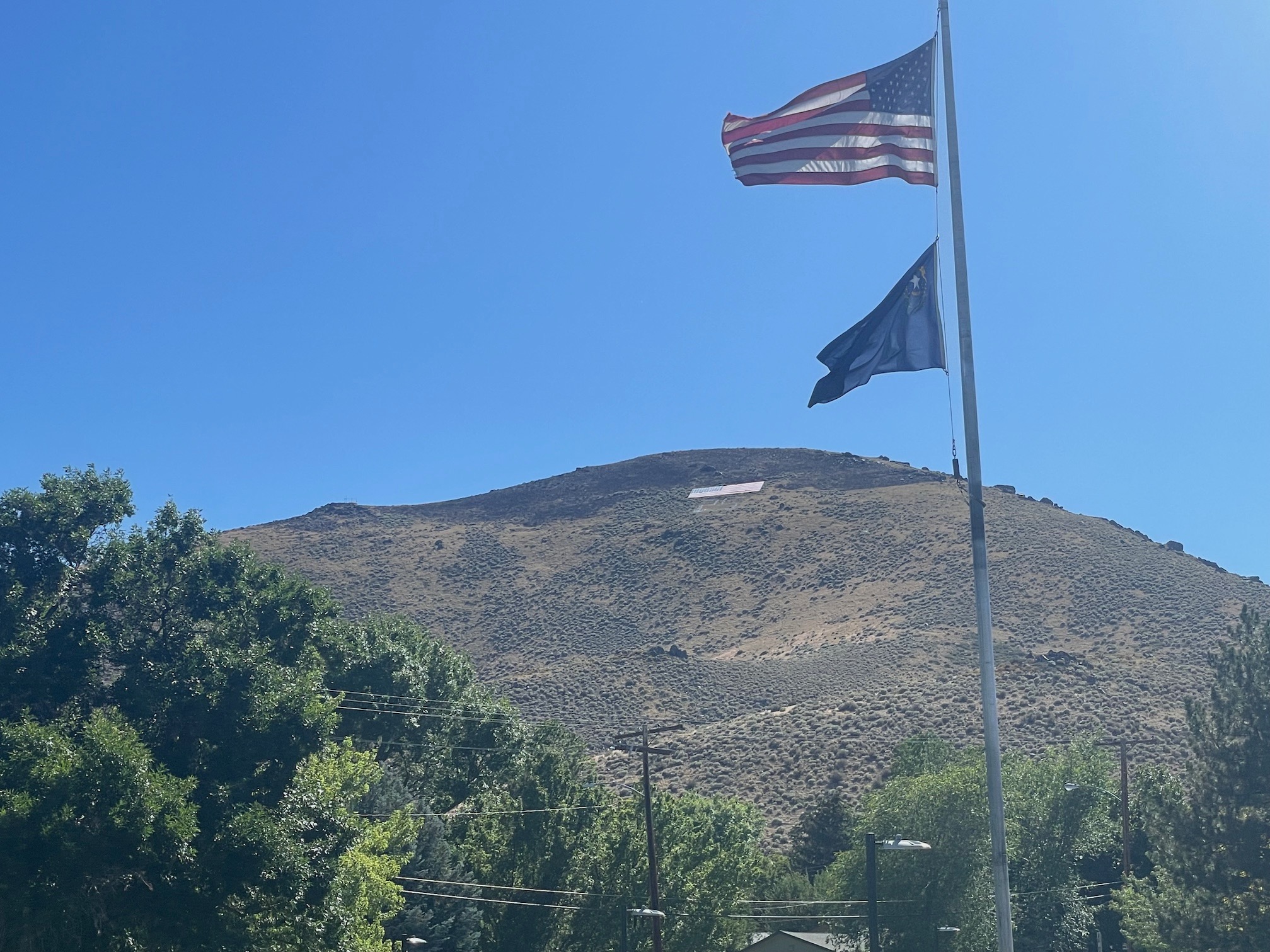 C-Hill Fire in Carson City containment grows, crews working to make ...