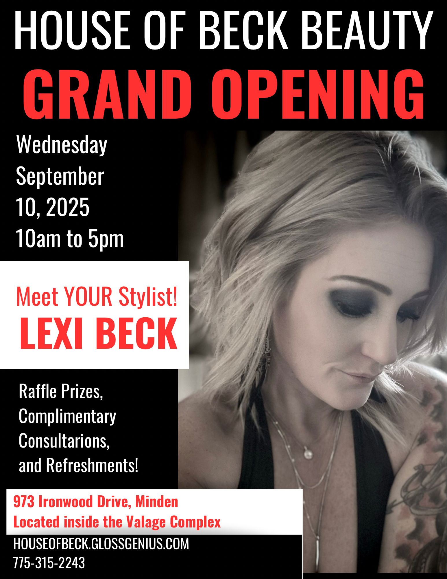 House of Beck Beauty ~ GRAND OPENING - Carson Now