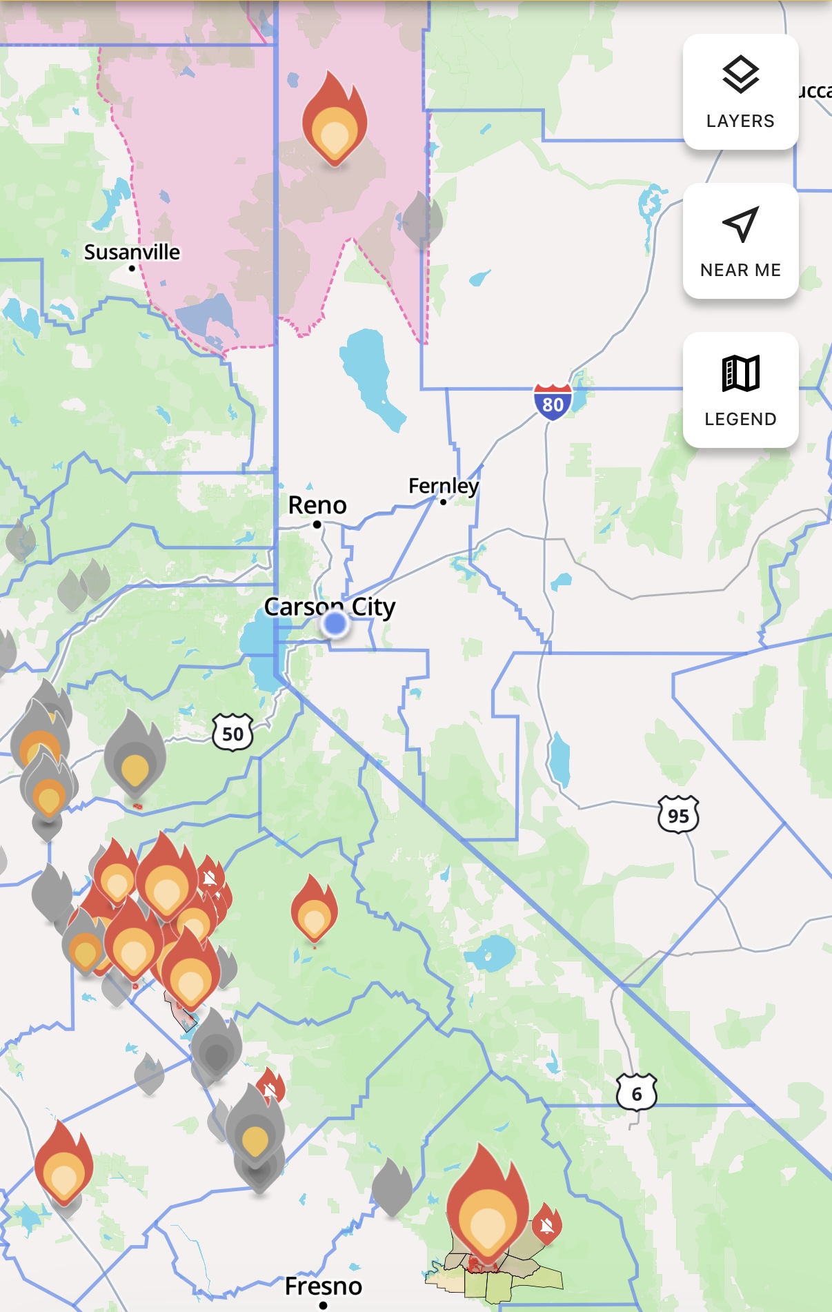 Smelling smoke? Multiple wildfires are drifting smoke into the valley ...