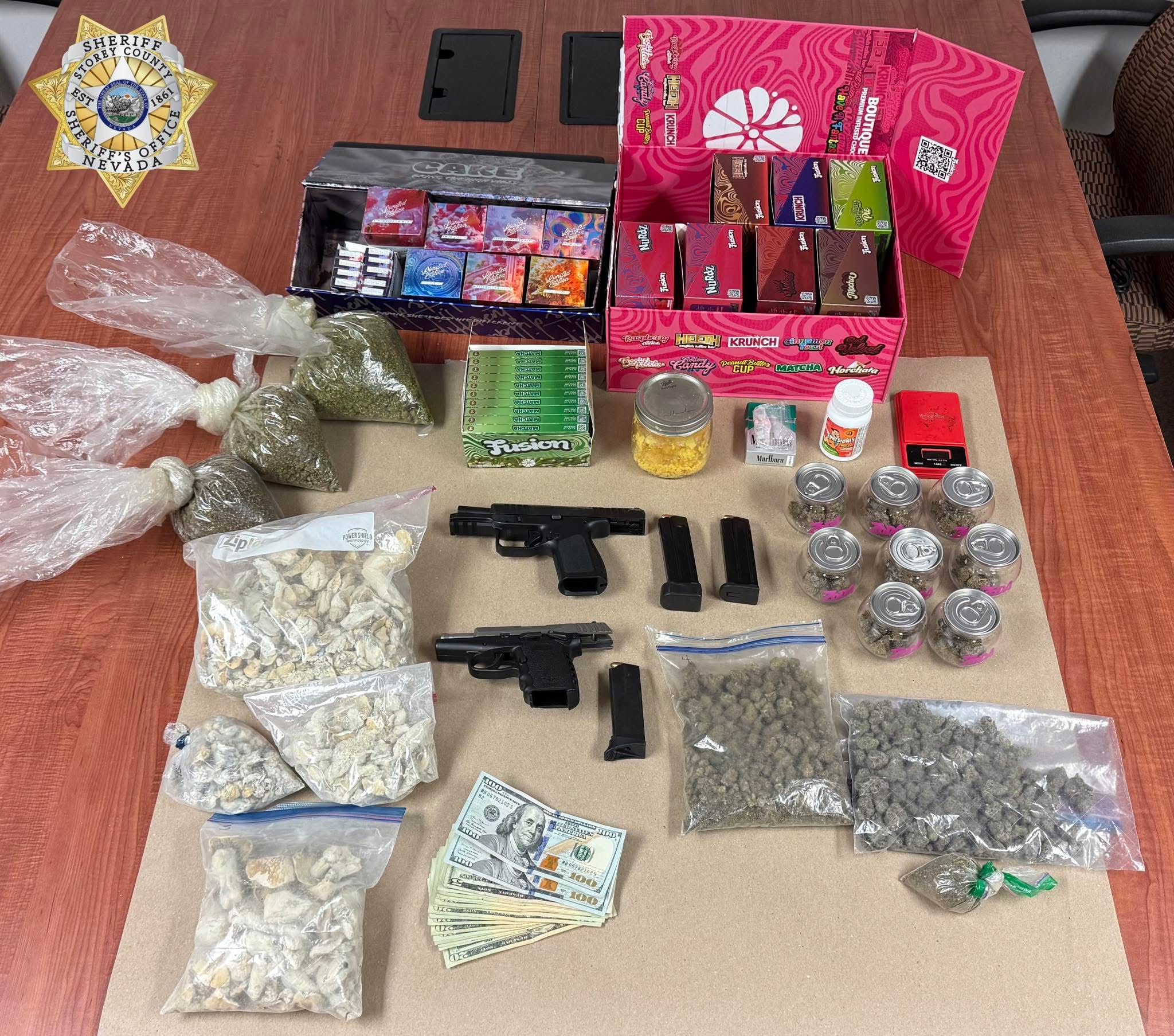 Storey County Sheriff’s Office makes drugs, weapons bust in Virginia ...