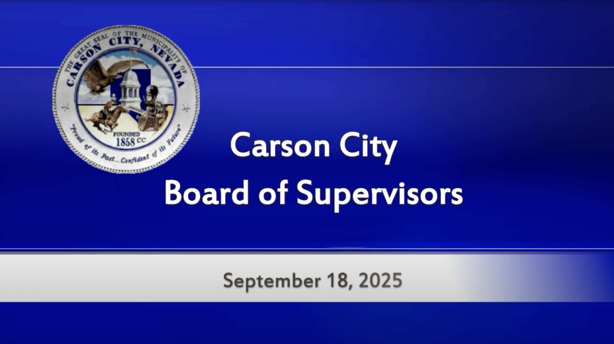 Watch here: Carson City Board of Supervisors meeting for Thursday ...