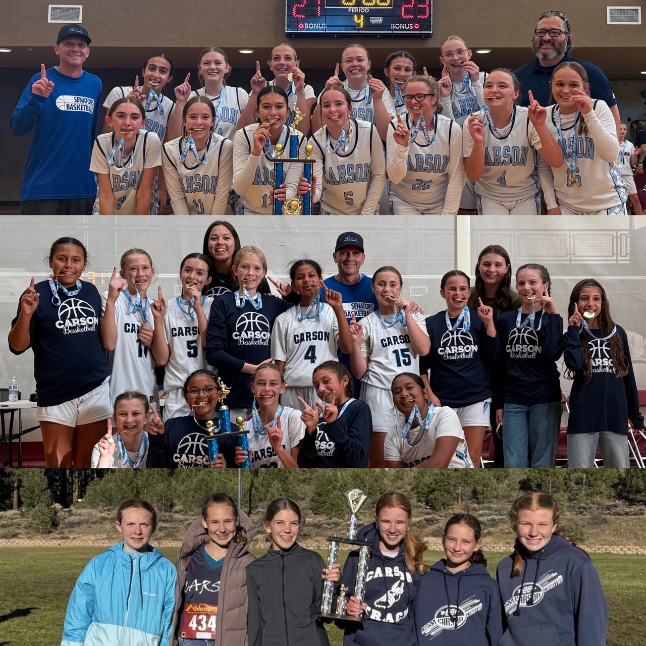 Carson Middle School Fall Sports Top Tah-Neva League Championships ...