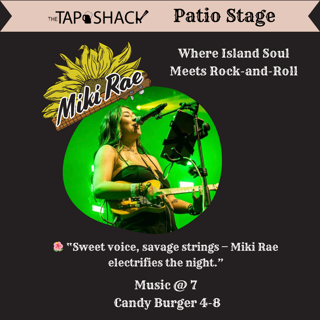 Miki Rae Live on The Patio Stage ~ Candy Burger Food Truck - Carson Now