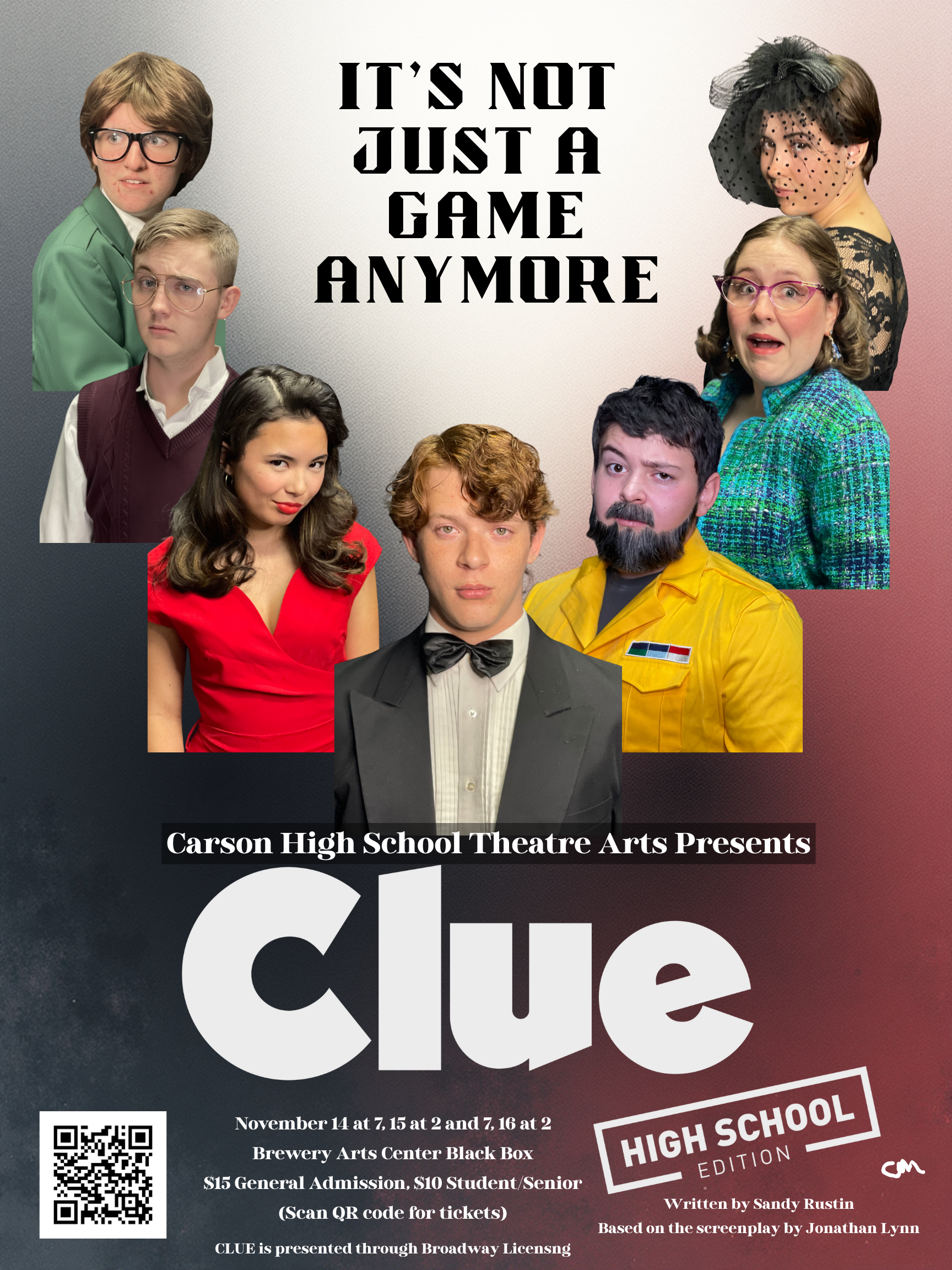 Carson High Theatre Arts presents CLUE (High School Edition) - Carson Now