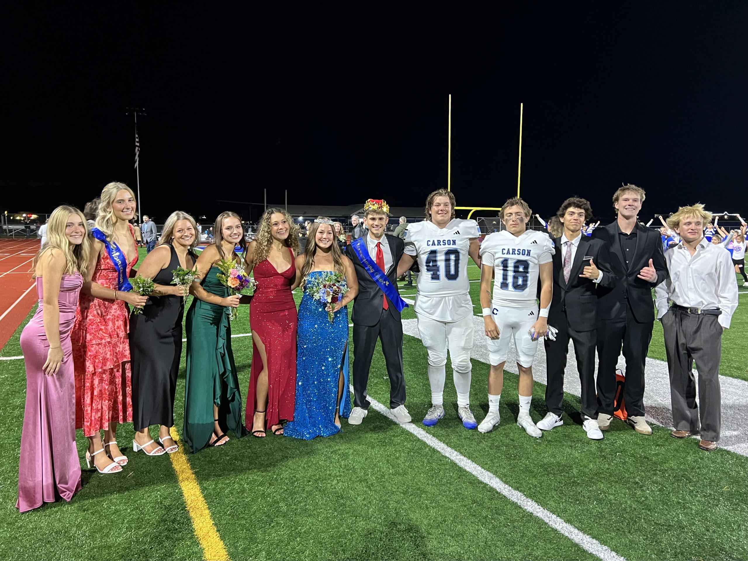 PHOTOS: Carson High School celebrates homecoming court - Carson Now