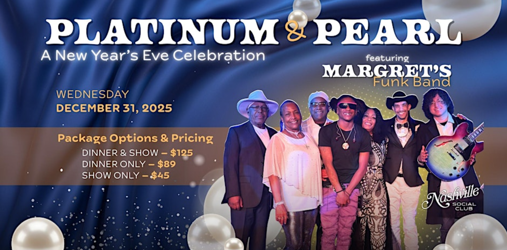 Nashville Social Club’s Platinum and Pearl New Years Eve Extravaganza ...