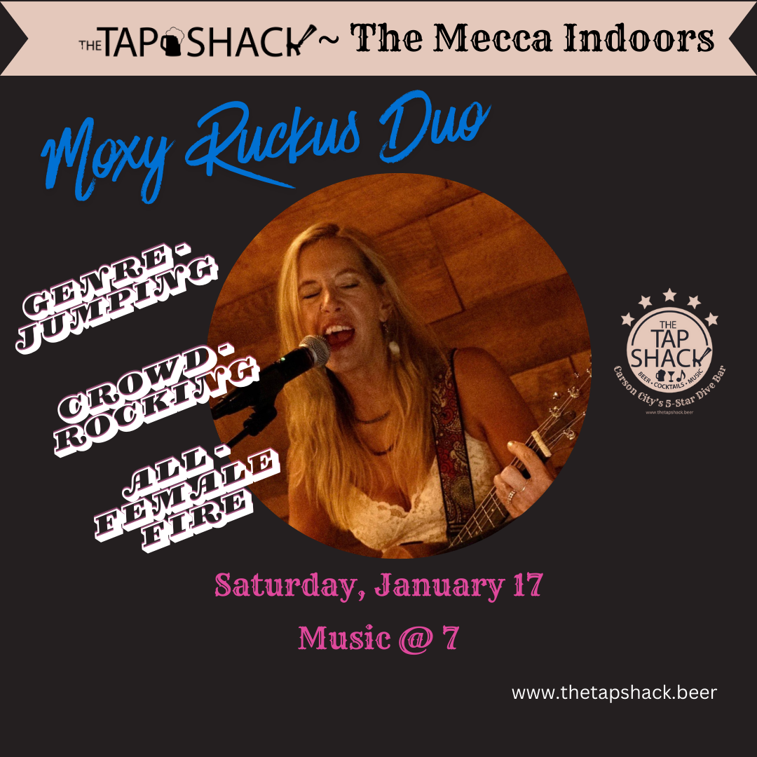 Amped & Unapologetic: Moxy Ruckus Duo Live! | The Tap Shack - Carson Now