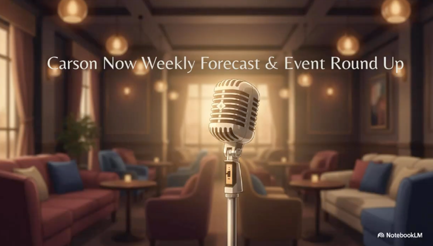 Weekly weather forecast, event round up for Jan. 20-24 2026 - Carson Now