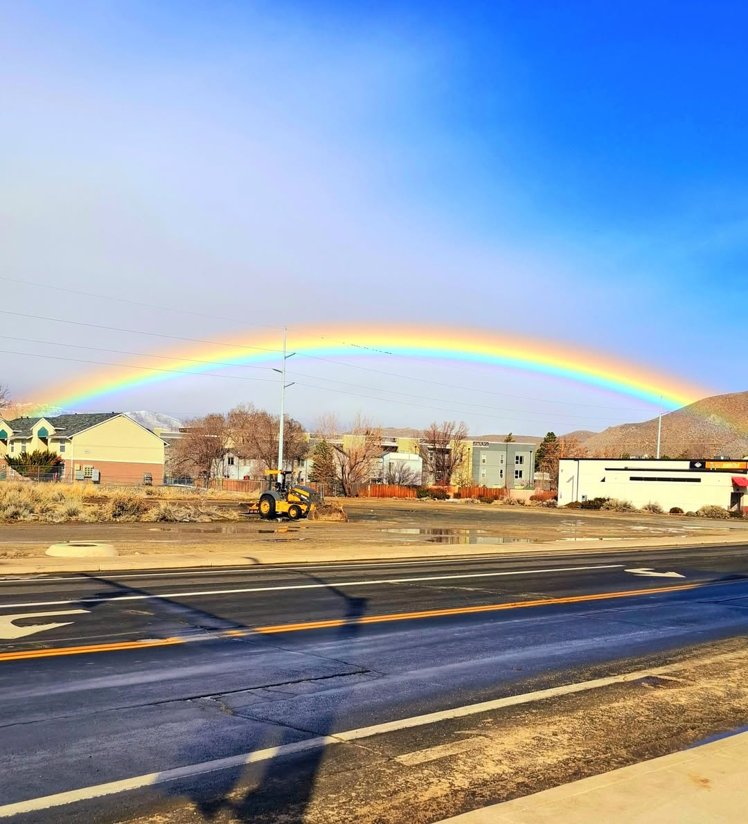 Reader Photo: Carson City rainbow Tuesday - Carson Now