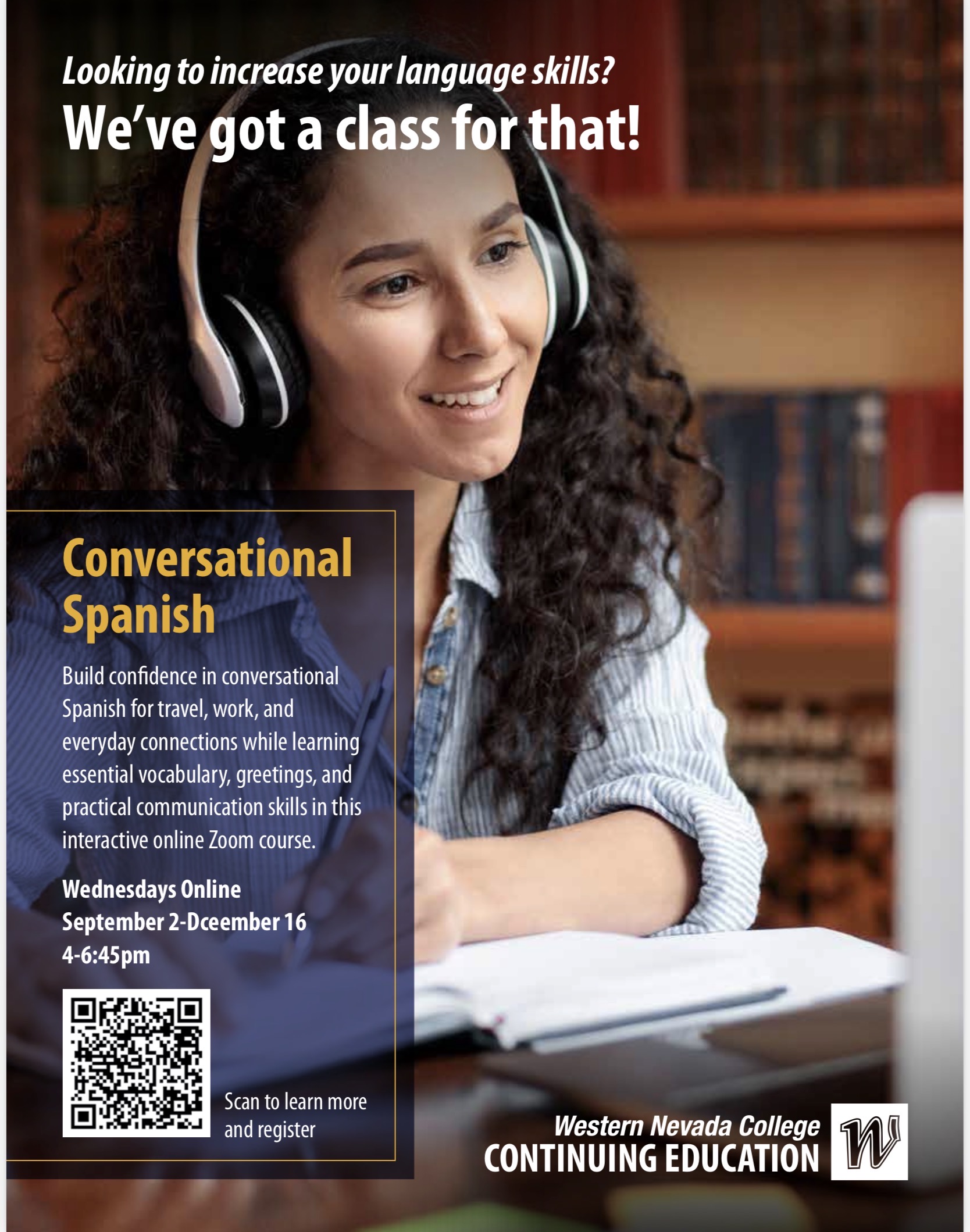 Conversational Spanish (Online) - Carson Now