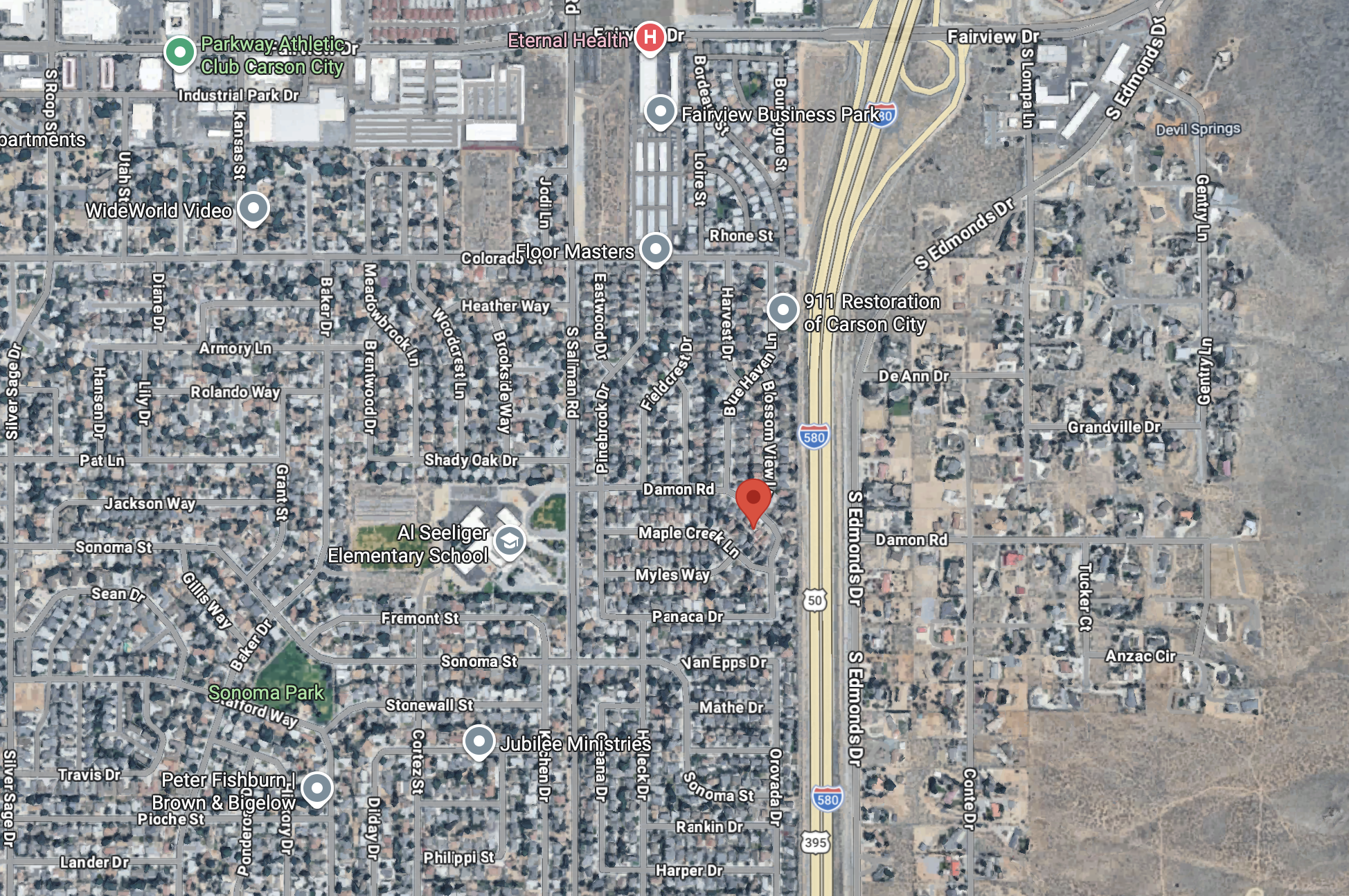 Second Brush fire reported on Tangerine Drive - Carson Now